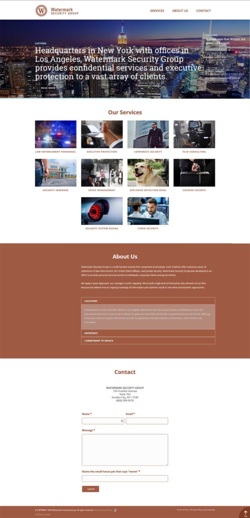 Watermark Security Group – Intelligent Design